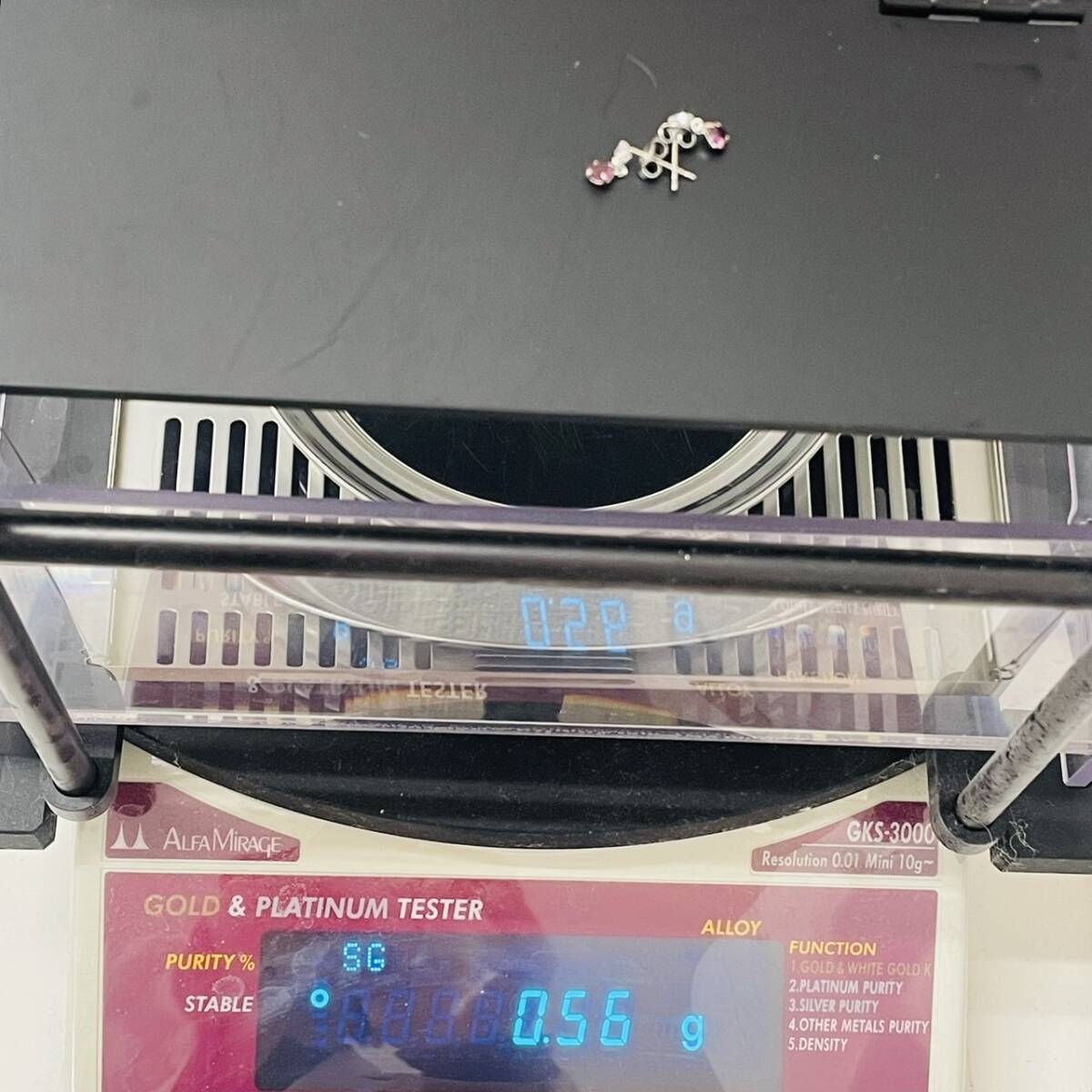 Yahoo!オークション - ＃3391 K10WG 10金ホワイトゴールド ピアス ハー...