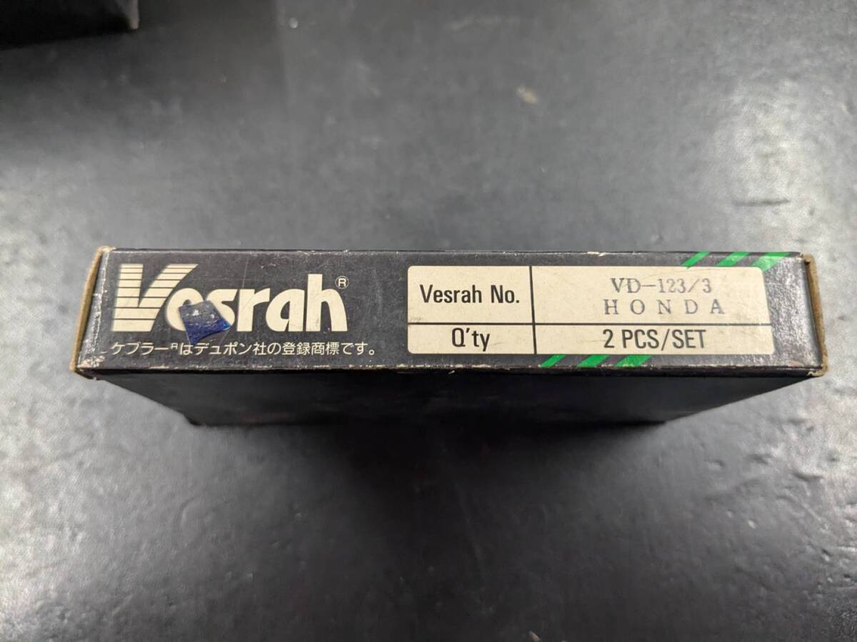 Yahoo!オークション - 長期在庫処分品 Vesrah べスラ ブレーキパッド V...