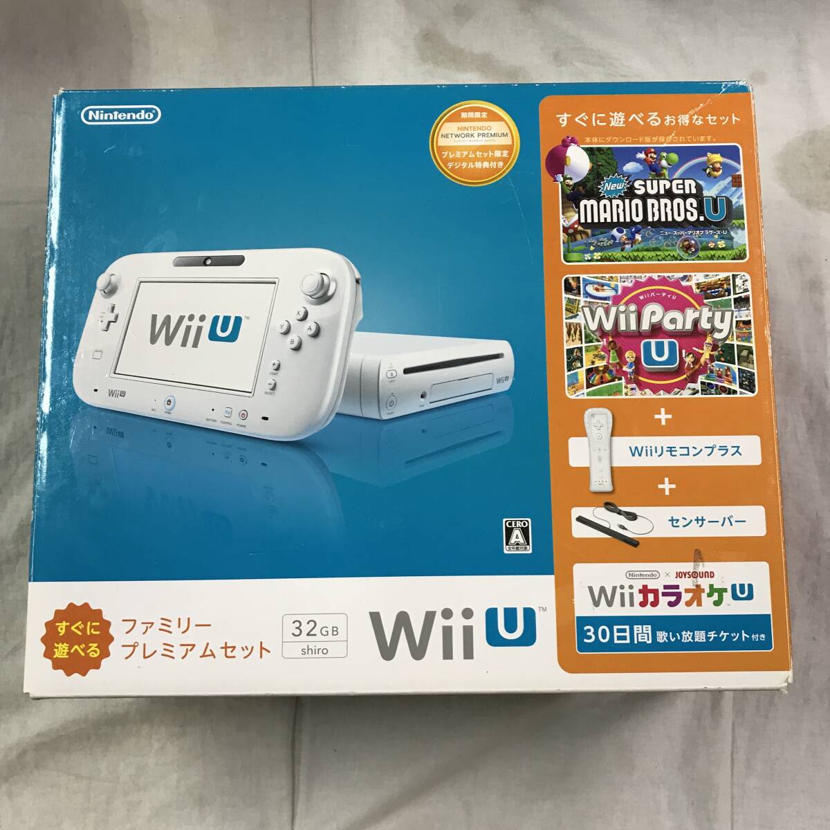 Yahoo!オークション - ge544 送料無料 動作品 Nintendo 任天堂 WiiU 本...
