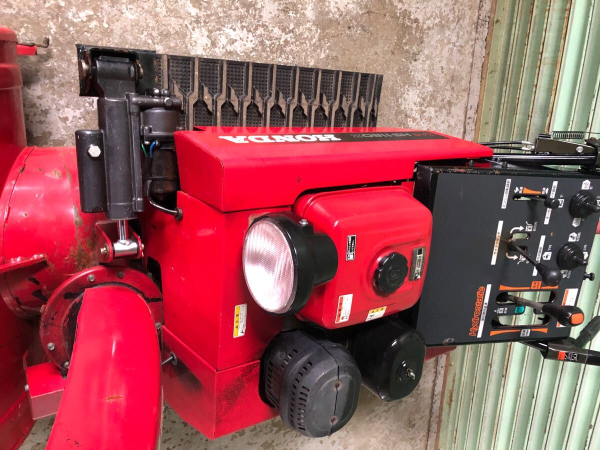 Yahoo!オークション - ホンダ HST除雪機 HS1180Z オーガローリング付 ...