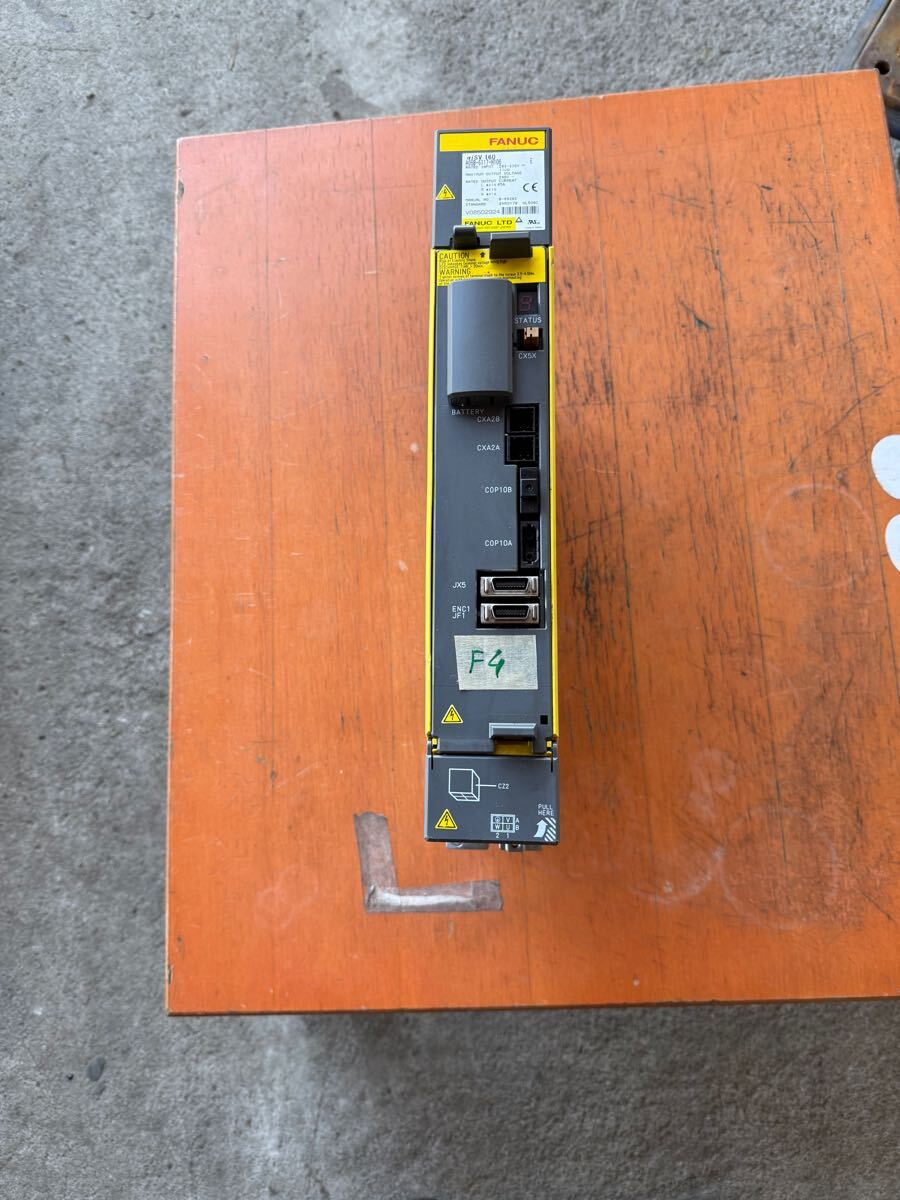 Yahoo!オークション - F4 ファナック FANUC aiSV 160 A06B-6117-H106 1...