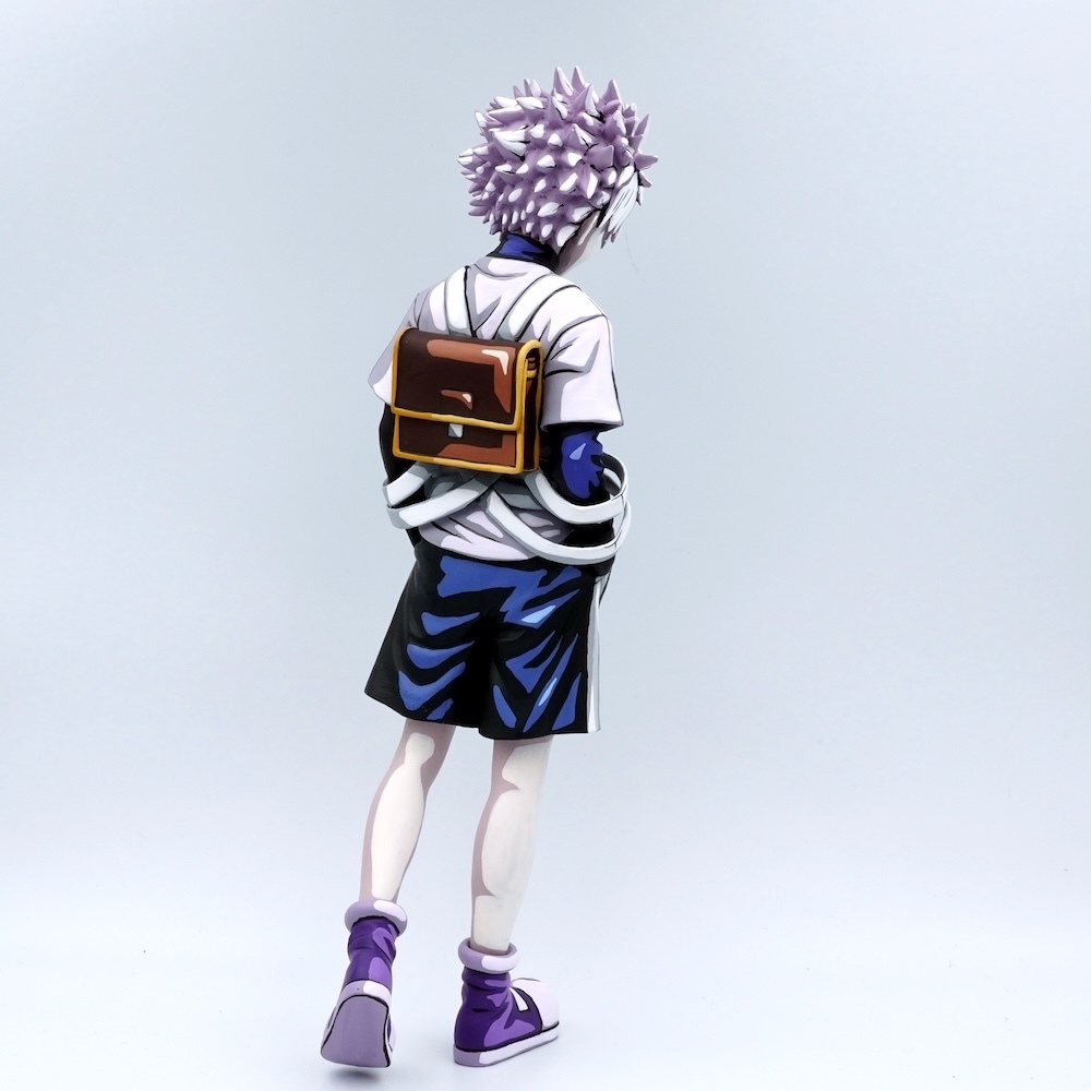 HUNTER×HUNTER キルア フィギュア フルリペイント 二次元塗装 2D HUNTER×HUNTER キルア フィギュア フルリペイント 二次元塗装 2D