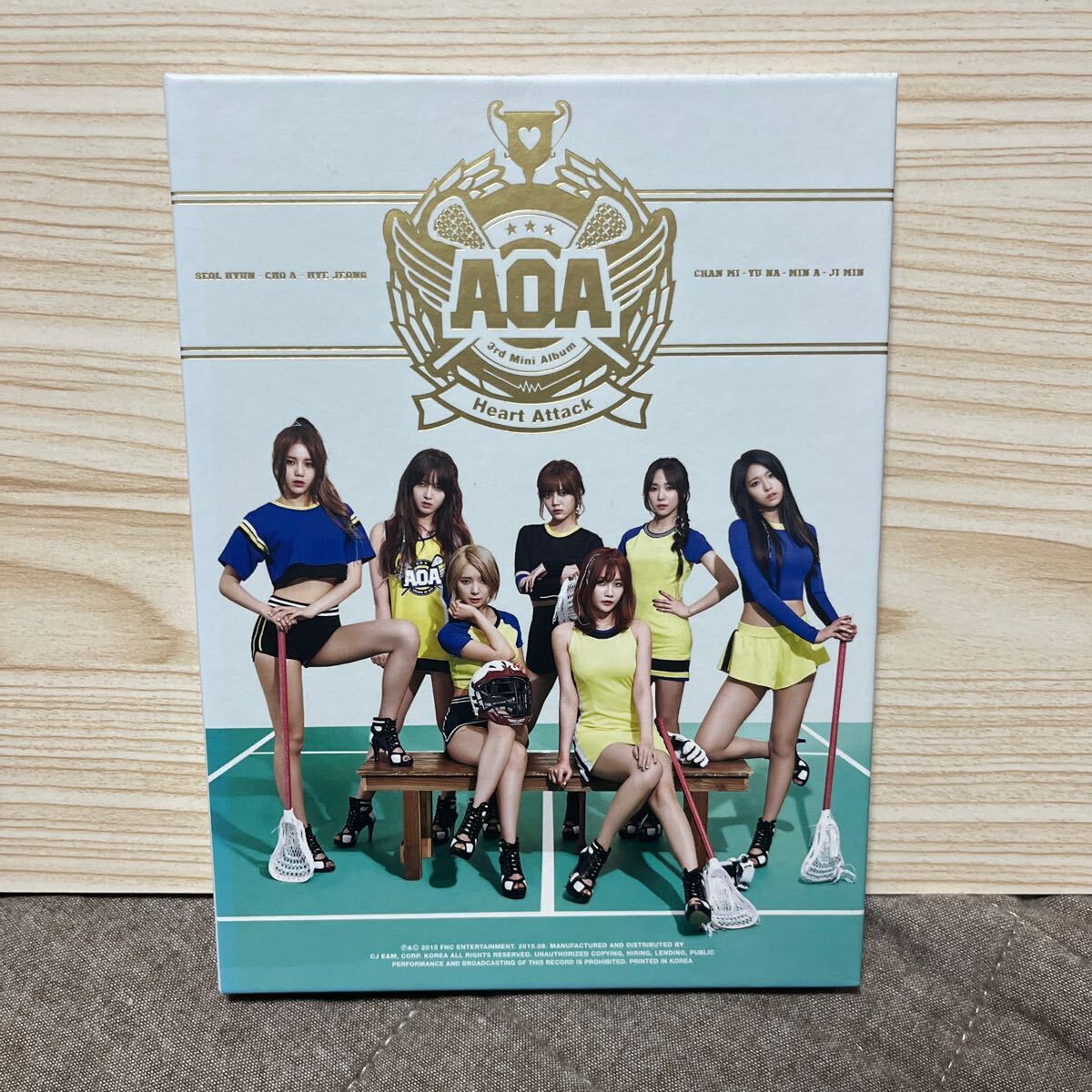 Yahoo!オークション - AOA / Heart Attack 胸キュン 韓国アルバムCD