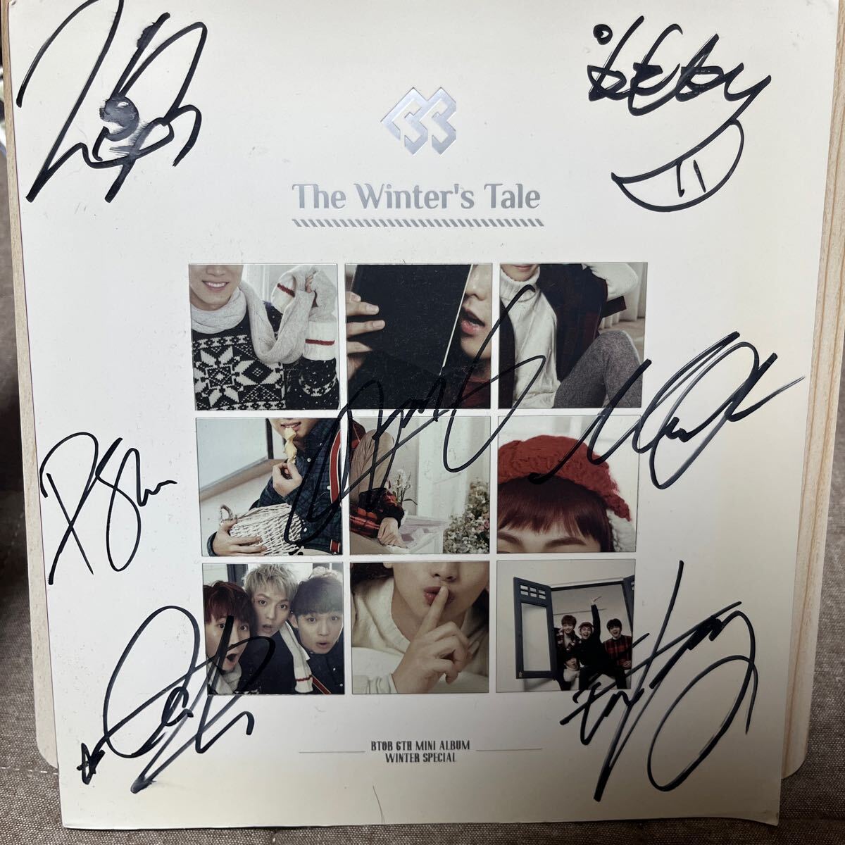 Yahoo!オークション - BTOB The Winter's Tale 6th mini album直筆サイ...