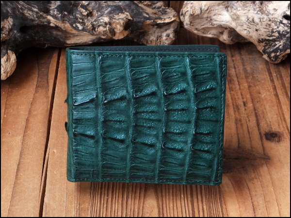 Yahoo!オークション - 開運招福 ゴダン GODANE 深い緑色のカイマンクロ...