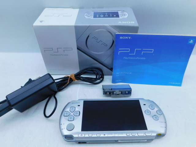 月1901 ソニー PSP PSP-3000 シルバー ワンセグチューナー ACアダプター MGメモリ PSP-100 箱 取説 ゲーム機 12501121(PSP3000シリーズ)｜売買され ...