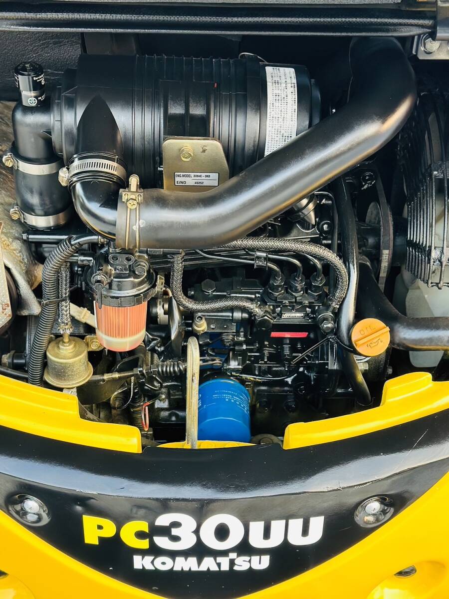 Yahoo!オークション - KOMATSU コマツ PC30UU‐3 中古ミニユンボ 稼働1...