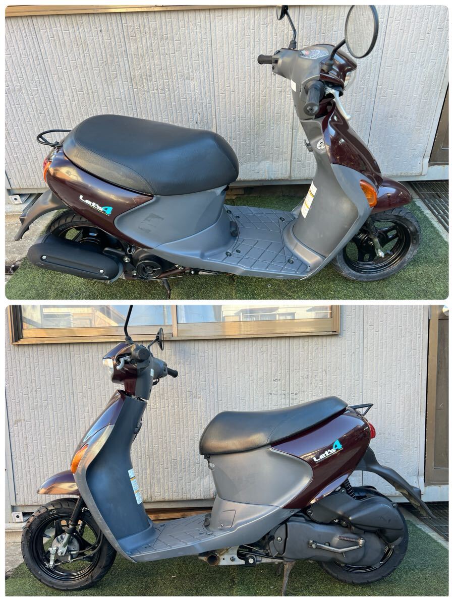 Yahoo!オークション - SUZUKI Let's4 スズキ CA45A 原付 スクーター バ...