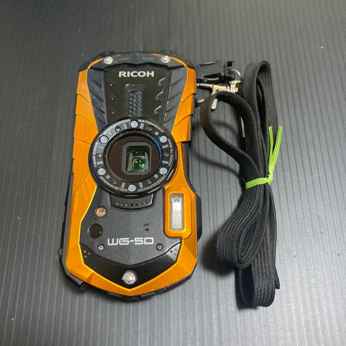 Yahoo!オークション - RICOH コンパクトデジタルカメラ WG-50