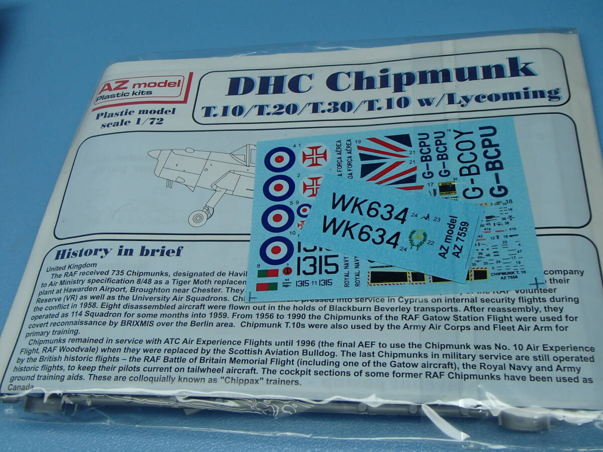 Yahoo!オークション - AZモデル 1/72 デ・ハビランド カナダ DHC-1 チ...