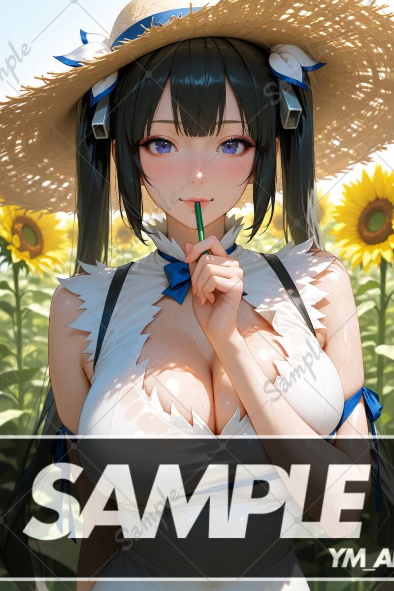 Yahoo!オークション - 【7枚】 「ヘスティア ダンまち」 ブロマイド AI...