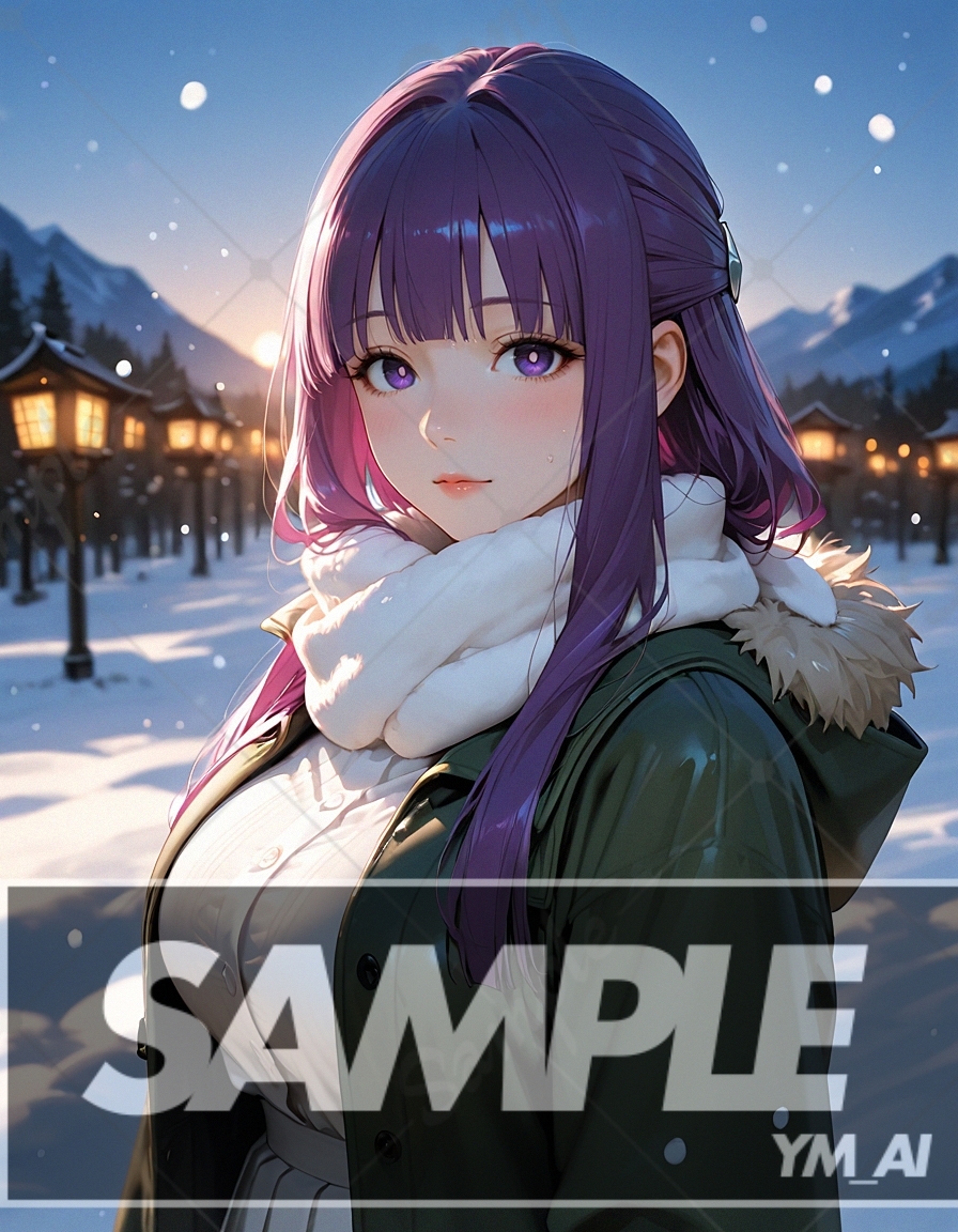 Yahoo!オークション - 「葬送のフリーレン/フェルン」 【1点物】A4 ポ...