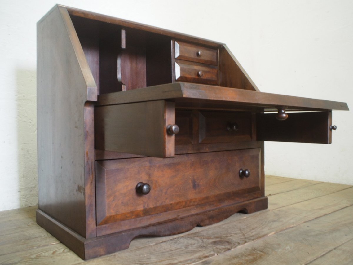 Yahoo!オークション - タR0216 H69 5cm×W75cm 重厚な味わいの古い木製...