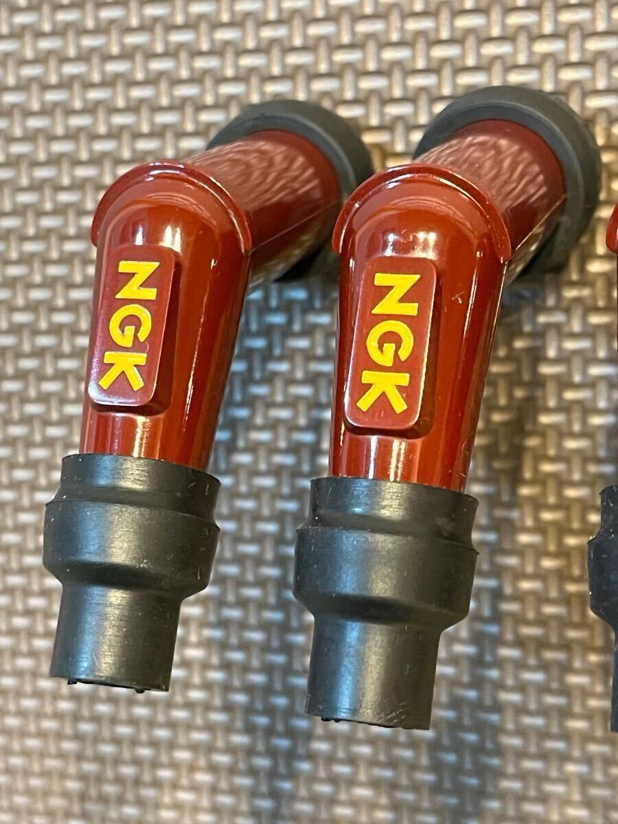 Yahoo!オークション - NGK プラグキャップ 黄色文字仕上げ Z2 Z1 FX KZ...