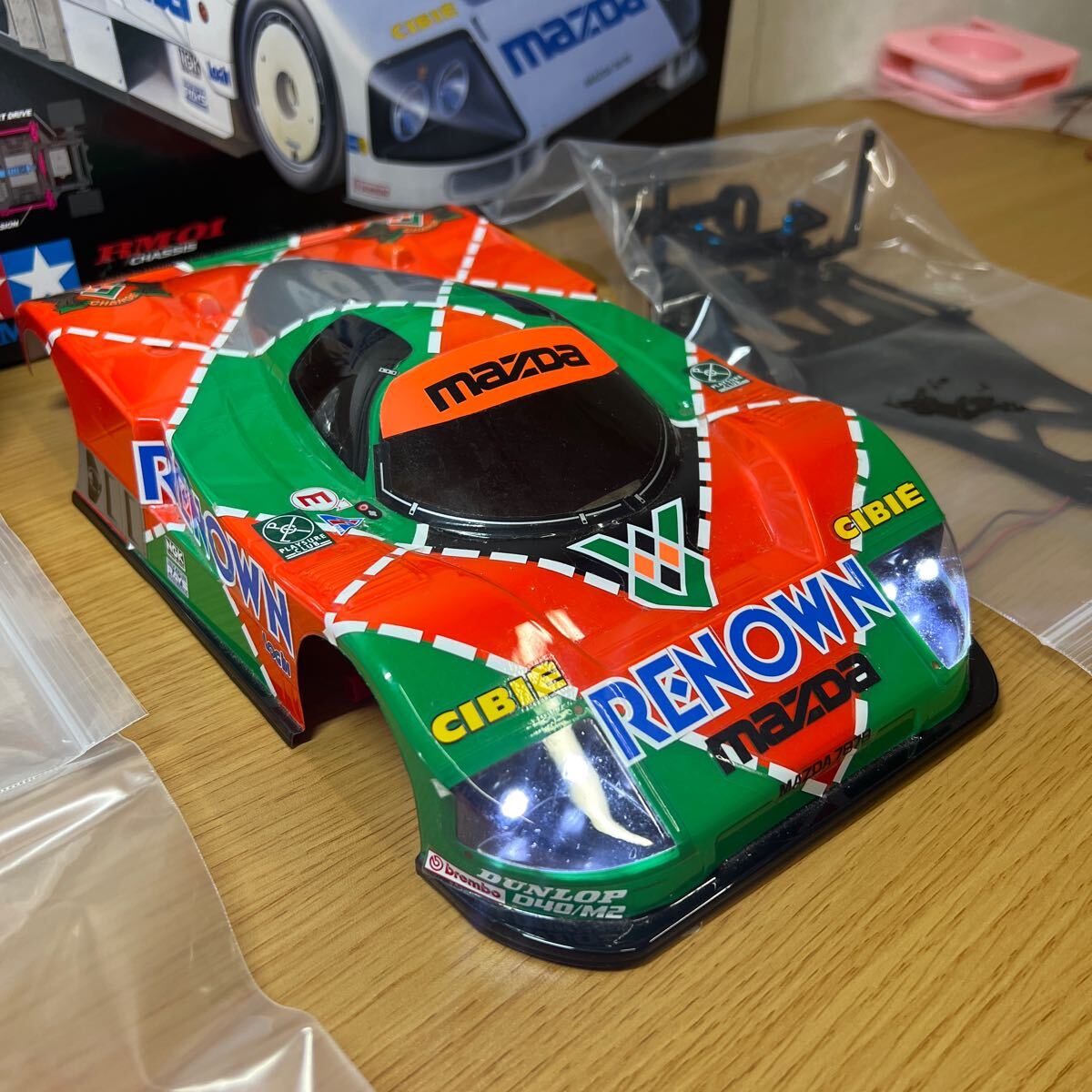 タミヤ 1/12 RC RM-01 マツダ787B レナウンチャージマツダ仕様 タミヤ 1/12 RC RM-01 マツダ787B レナウンチャージマツダ仕様
