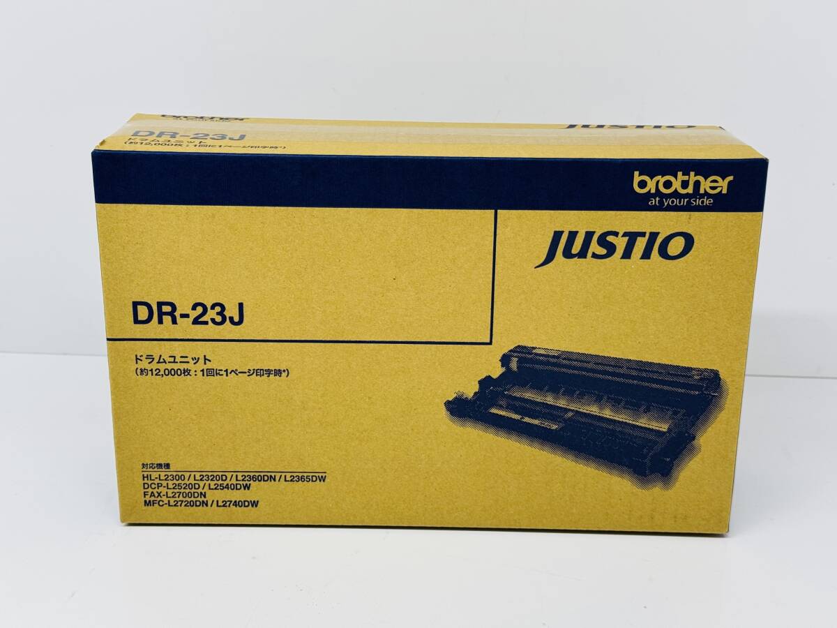 Yahoo!オークション - brother 未使用 ブラザー ドラムユニット DR-23J...