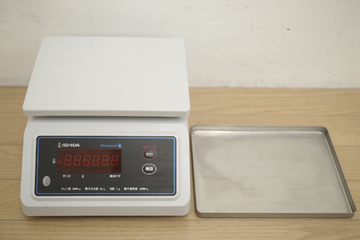 Yahoo!オークション - ISHIDA イシダ 電気式 はかり S-boxM-3WP 防水 2...