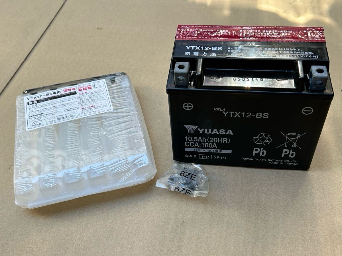 Yahoo!オークション - 台湾ユアサ YTX12-BS 未使用保管品 YUASA