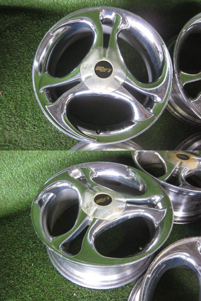 Yahoo!オークション - (A808) 17in 【アルミ CRIMSON GOJFY F/17in/7J ...