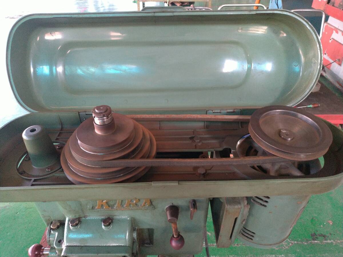 Yahoo!オークション - 手渡しのみ KIRA キラ ボール盤 KRDG-420 三相 2...