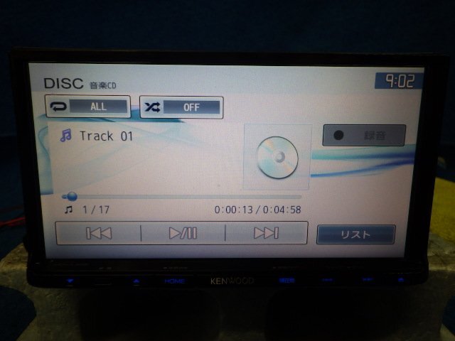 Yahoo!オークション - KENWOOD ケンウッド MDV-L502 2014年データ フル...