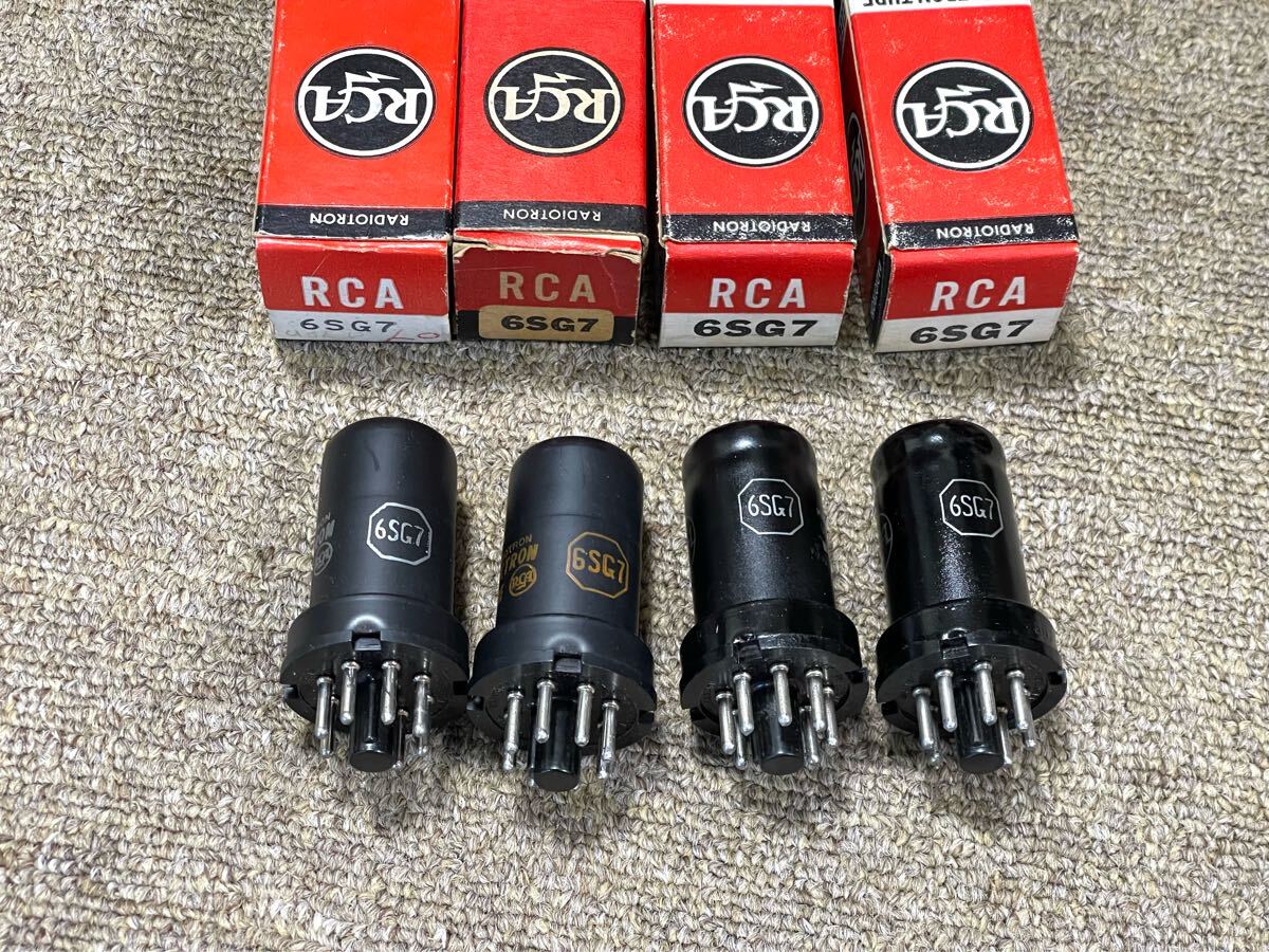 Yahoo!オークション - 6SG7/RCA 真空管 4本
