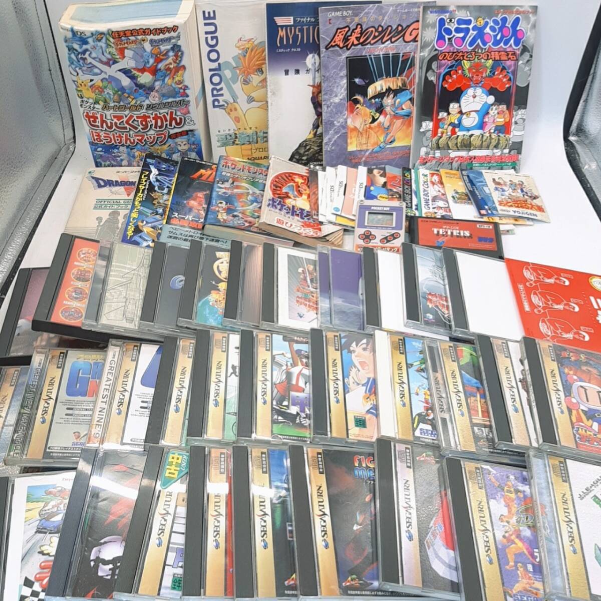 Yahoo!オークション - c337 ゲーム まとめ ソフト 攻略本 他 セガサタ...