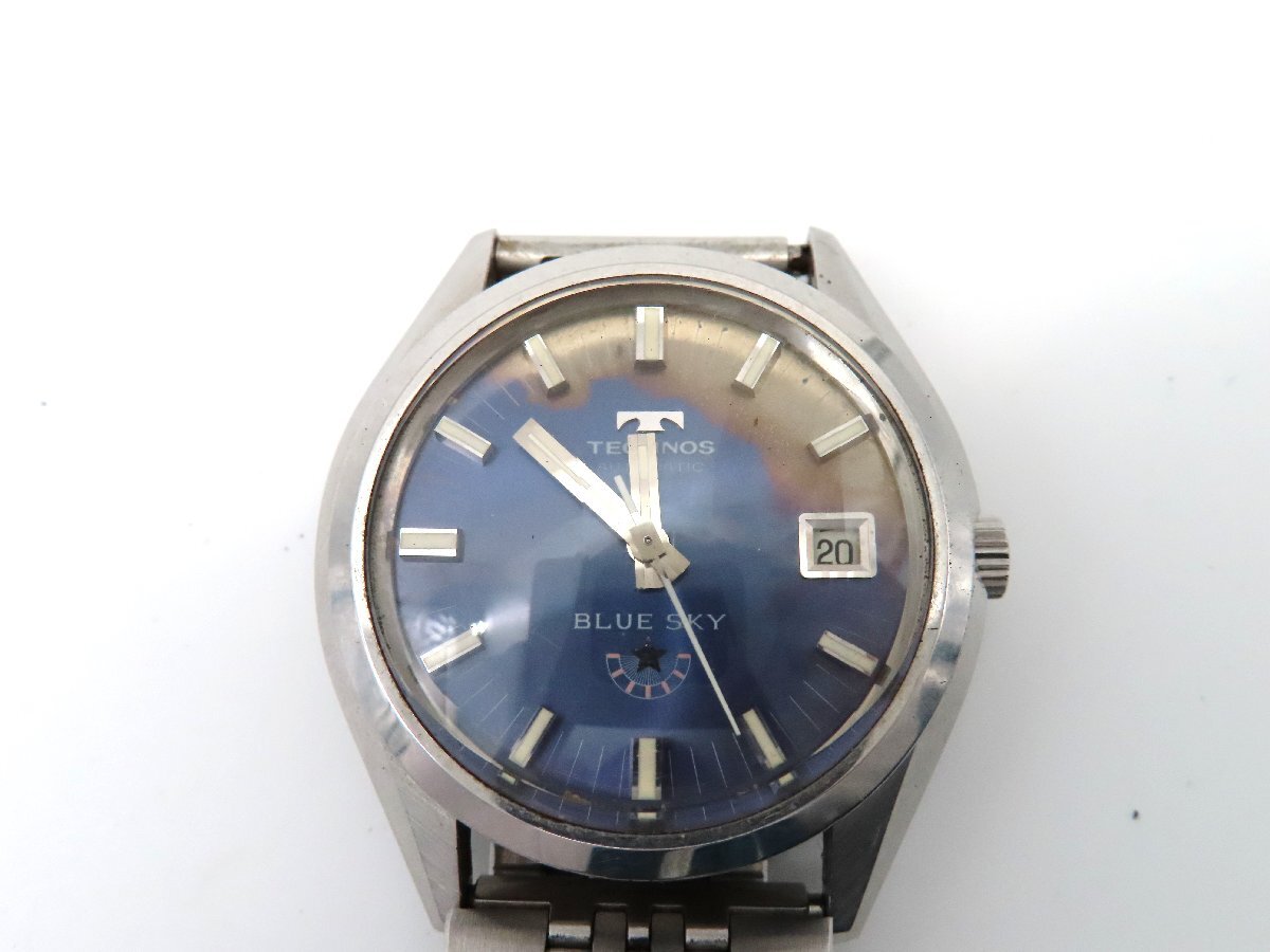 Yahoo!オークション - 1円 テクノス 1745 ブルースカイ SS ブルー文字...