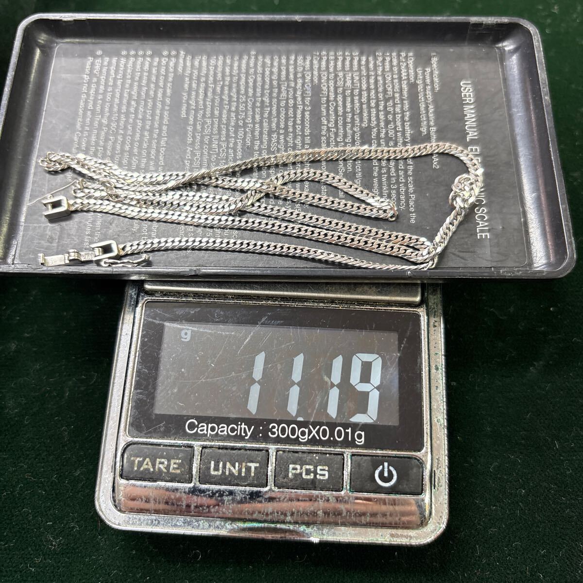 Yahoo!オークション - 喜平 ネックレス Pt850 プラチナ 6面 約50cm 約1...