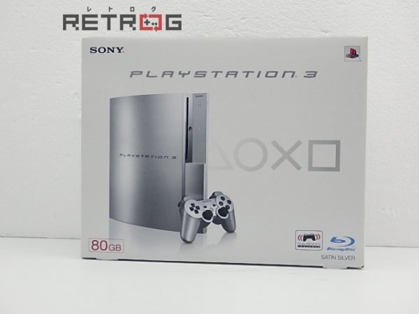 Yahoo!オークション - PlayStation3 80GB サテンシルバー(旧型PS3本体...