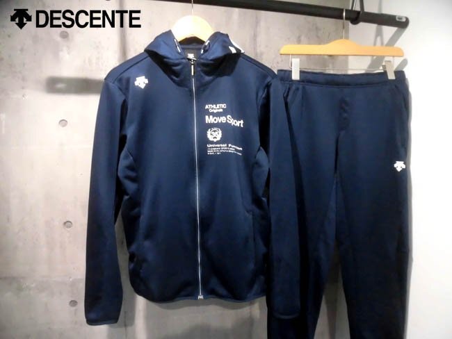 DESCENTE デサント Move Sport ムーブスポーツ HEAT NAVI ACTIVE SUITS フーデッドジャケット x パンツ セットアップ L/上下セット/メンズ(デサント ...