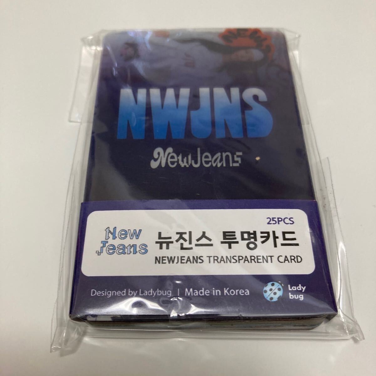 Yahoo!オークション - NEWJEANS クリアカード25枚入り