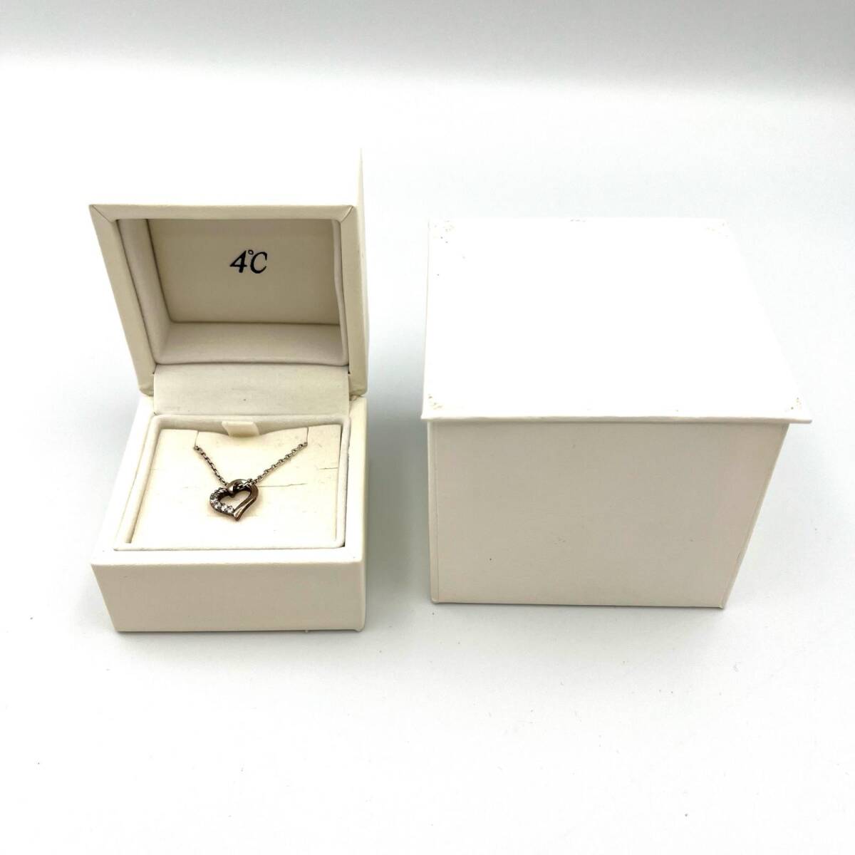 Yahoo!オークション - P901 ヨンドシー 4℃ ネックレス シルバー