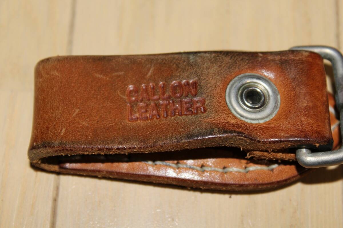 Yahoo!オークション - ベルトループキーホルダー(GALLON LEATHER) 中古