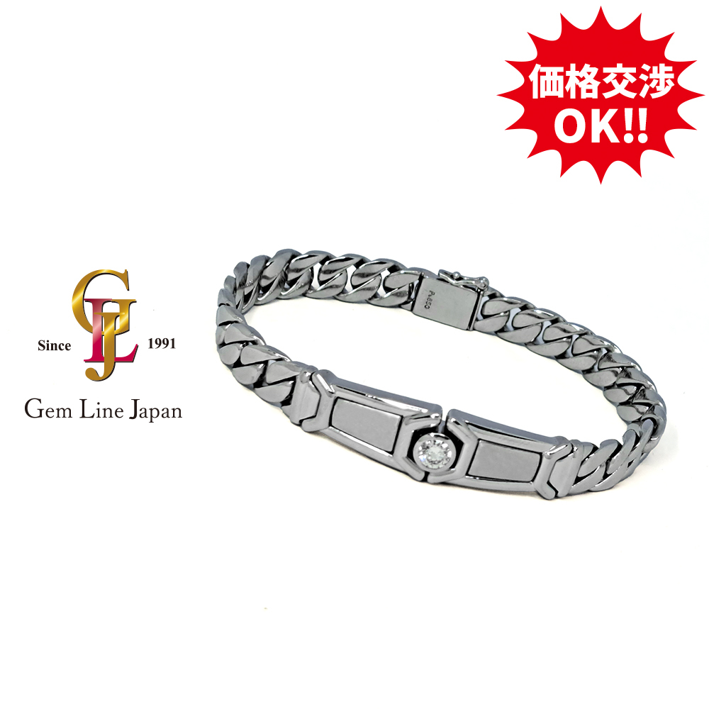 Yahoo!オークション - Pt850 55.02g ダイヤモンド 0.332ct プラチナ メ...