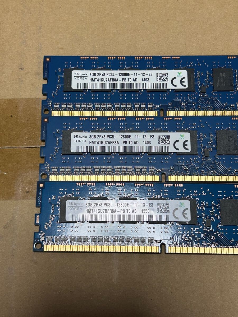 24GB 8GB 3枚セット SKhynix /8GB 2Rx8 PC3L 12800E サーバー DDR3(メモリ)｜売買されたオークション情報、yahooの商品情報をアーカイブ公開 ...