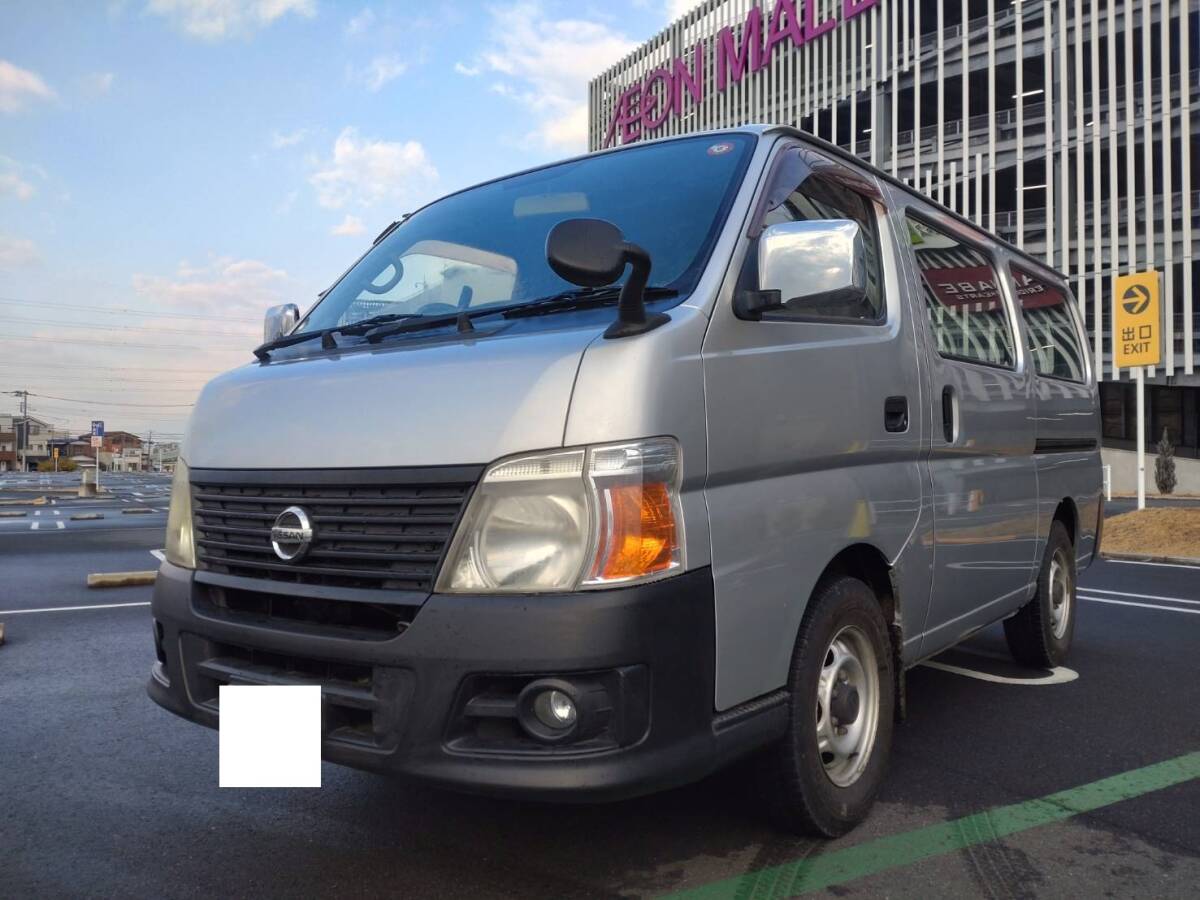 Yahoo!オークション - 諸経費0円 平成20年式 キャラバン 4WD DXロング...