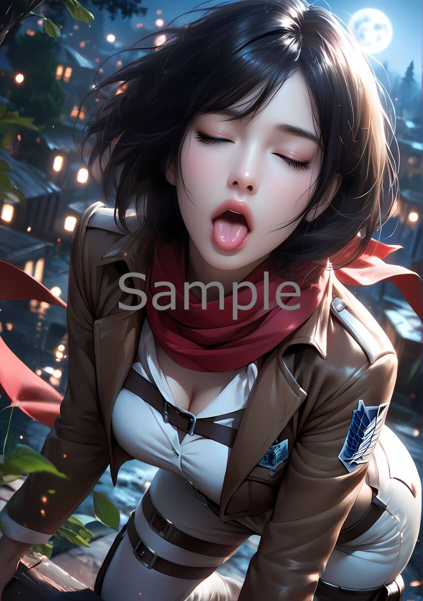 2227 進撃の巨人 ミカサ アッカーマン 1点もの A4 ポスター 同人 ファンアート コスプレ イラスト(その他)｜売買されたオークション情報、yahooの商品情報をアーカイブ公開 ...