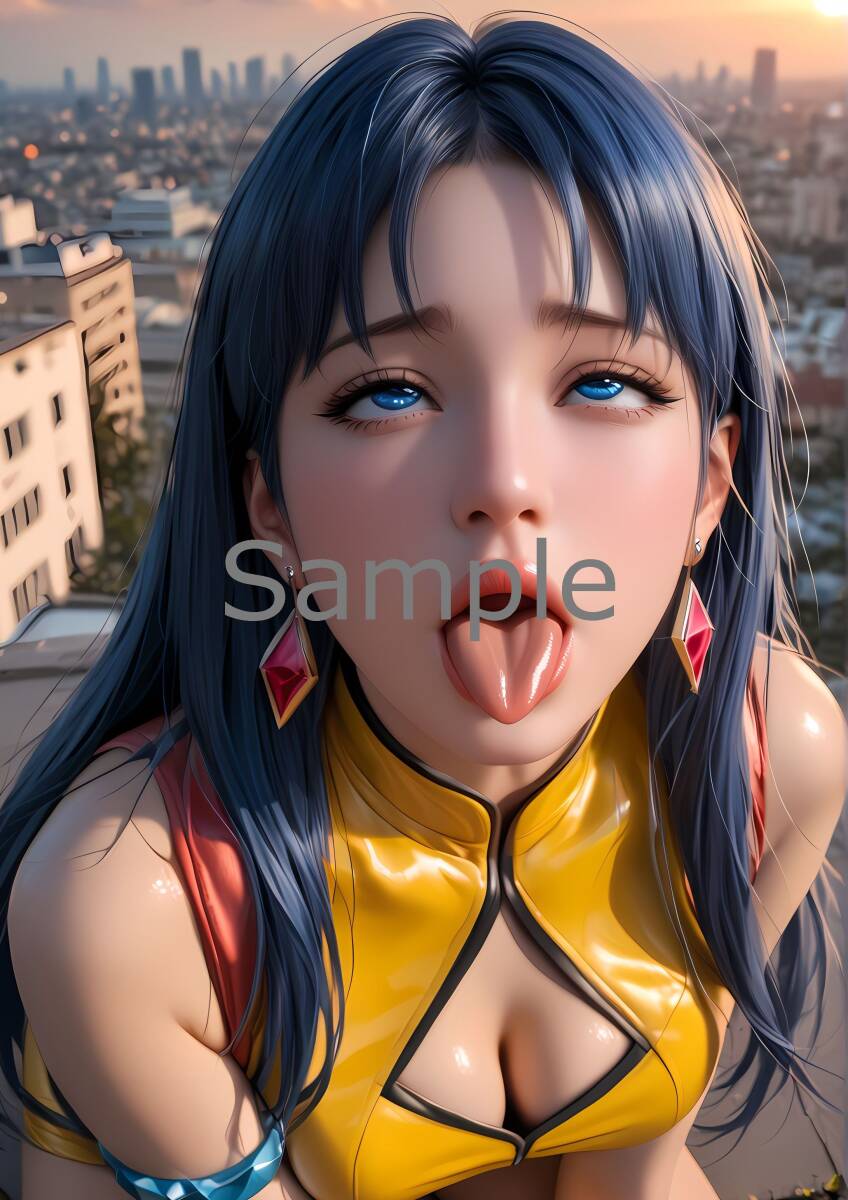 Yahoo!オークション - 2107 ダーティーペア ユリ 【1点もの】A4 ポスタ...