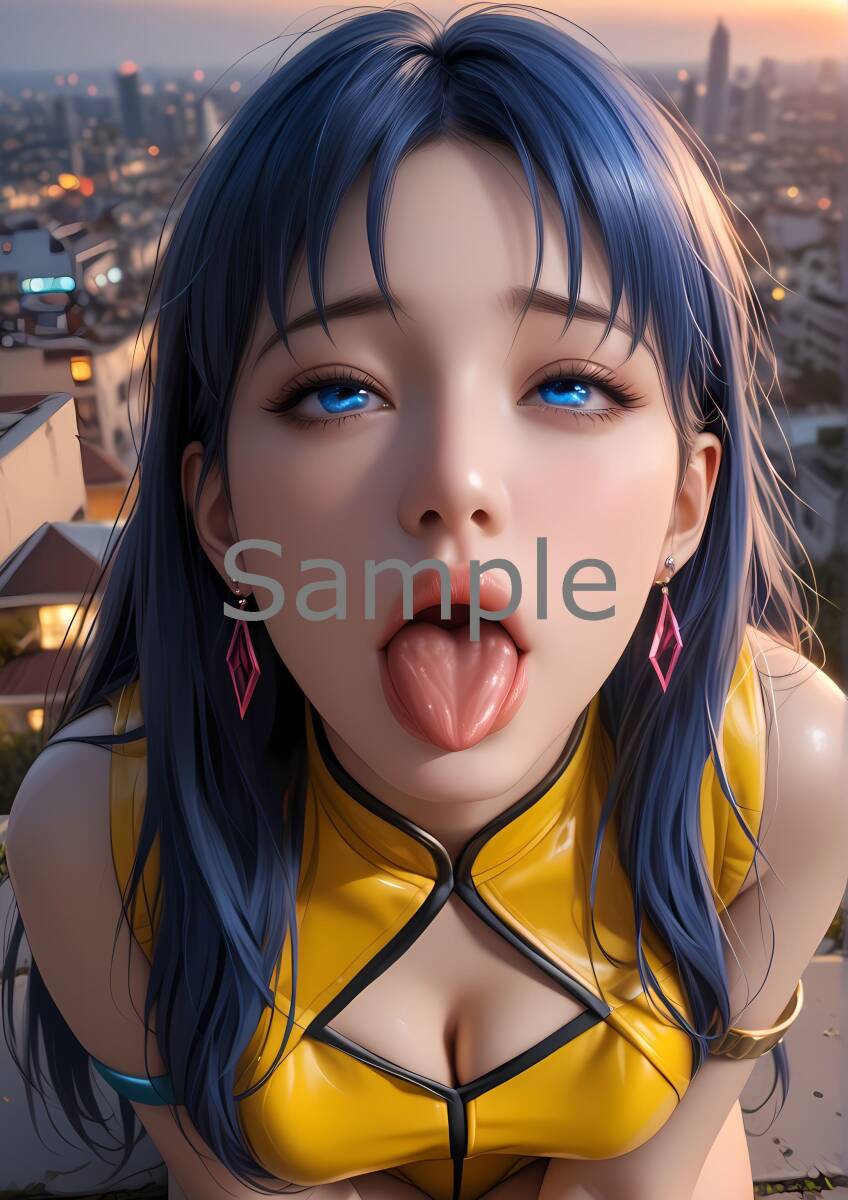 Yahoo!オークション - 2173 ダーティーペア ユリ 【1点もの】A4 ポスタ...