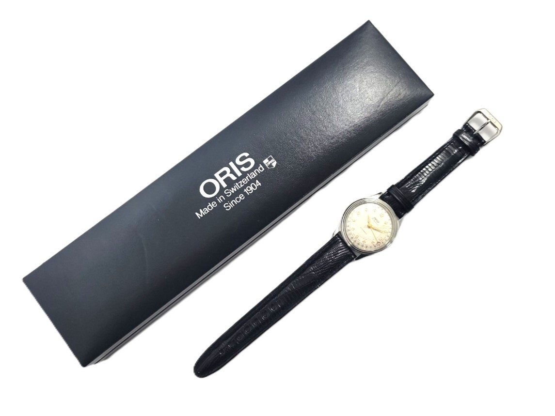 Yahoo!オークション - ORIS/オリス ポインターデイト 7470 Cal.634 自...