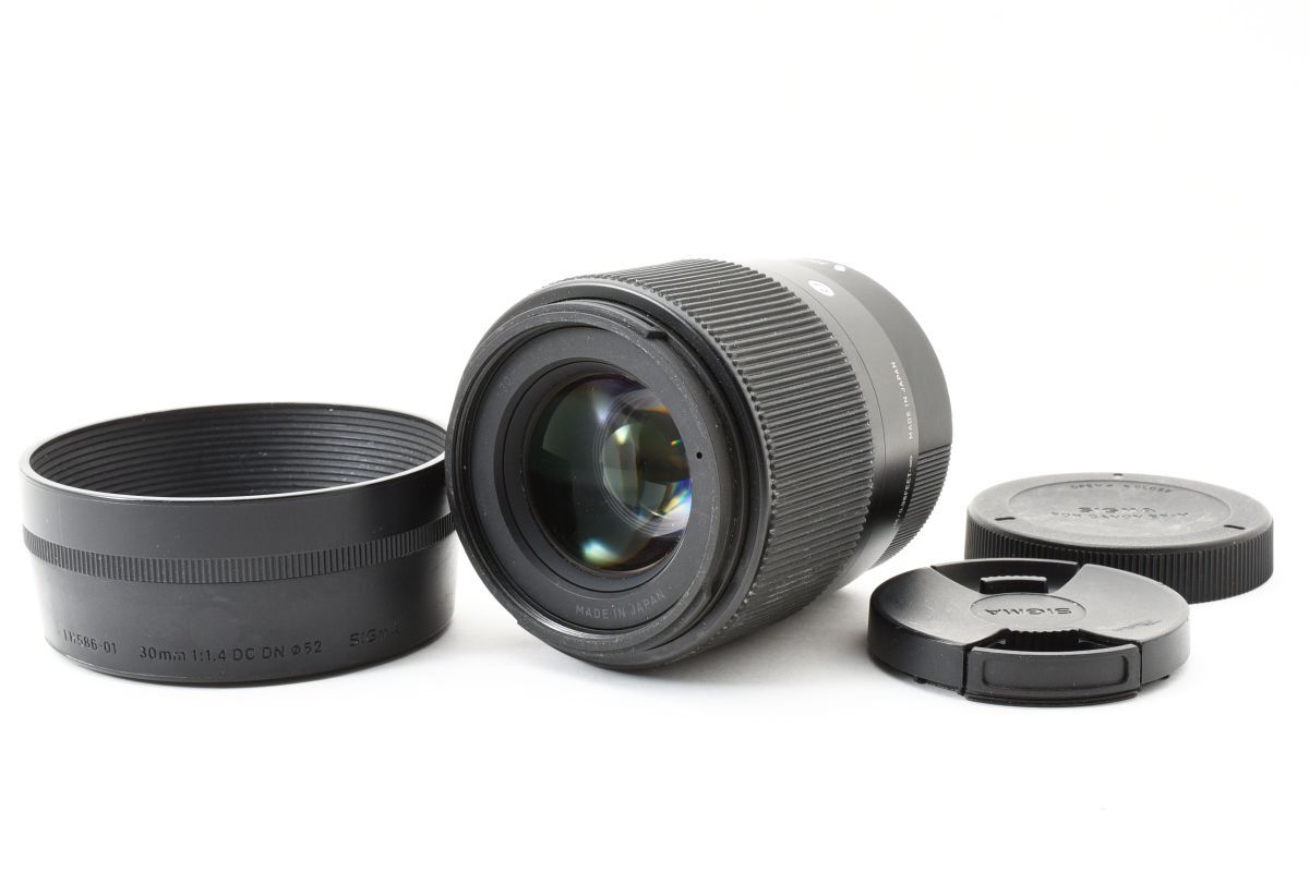 #370 実用品 SIGMA シグマ 30mm F1.4 DC DN Contemporary Canon キャノン EF-Mマウント用(キヤノン)｜売買されたオークション情報、yahooの ...