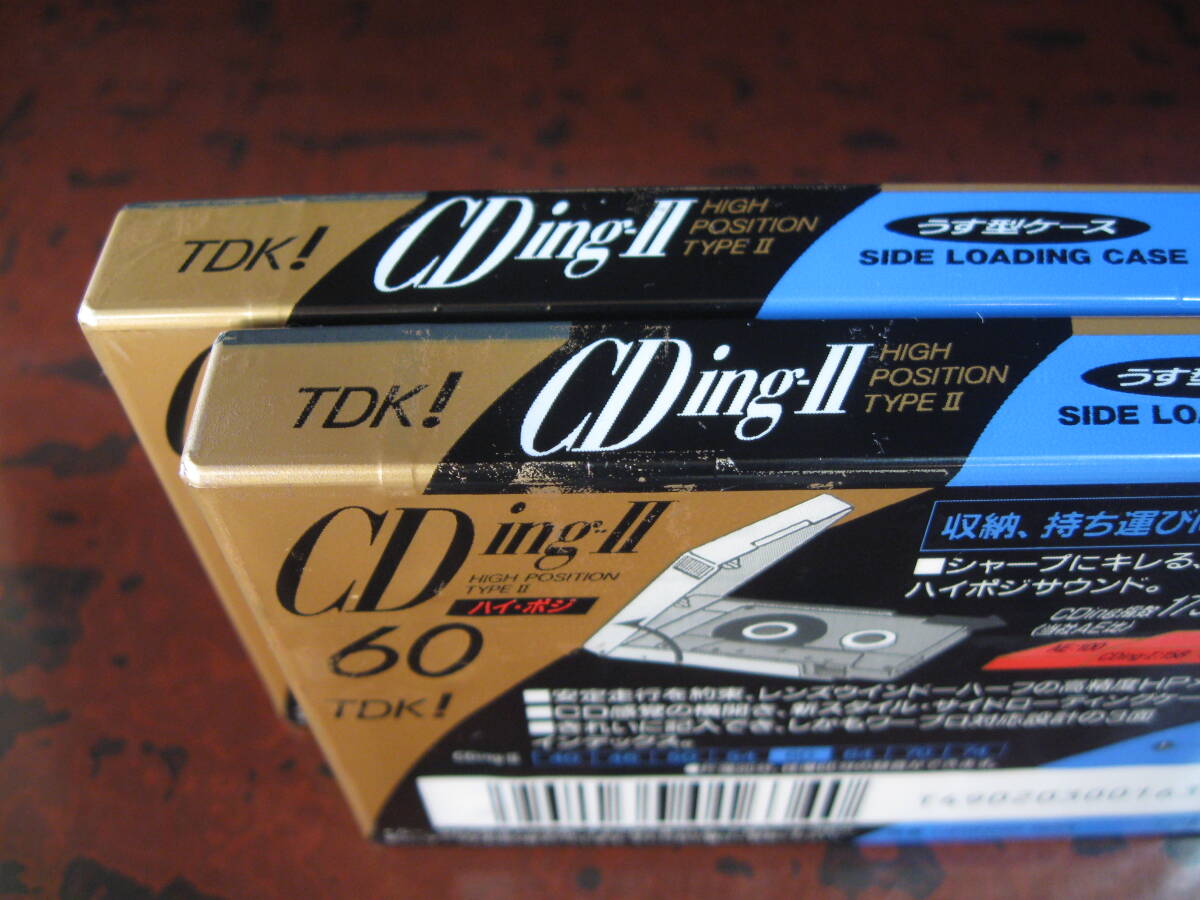 Yahoo!オークション - TDK CDingⅡ 60 2本 未開封品 送料210円より CDI...
