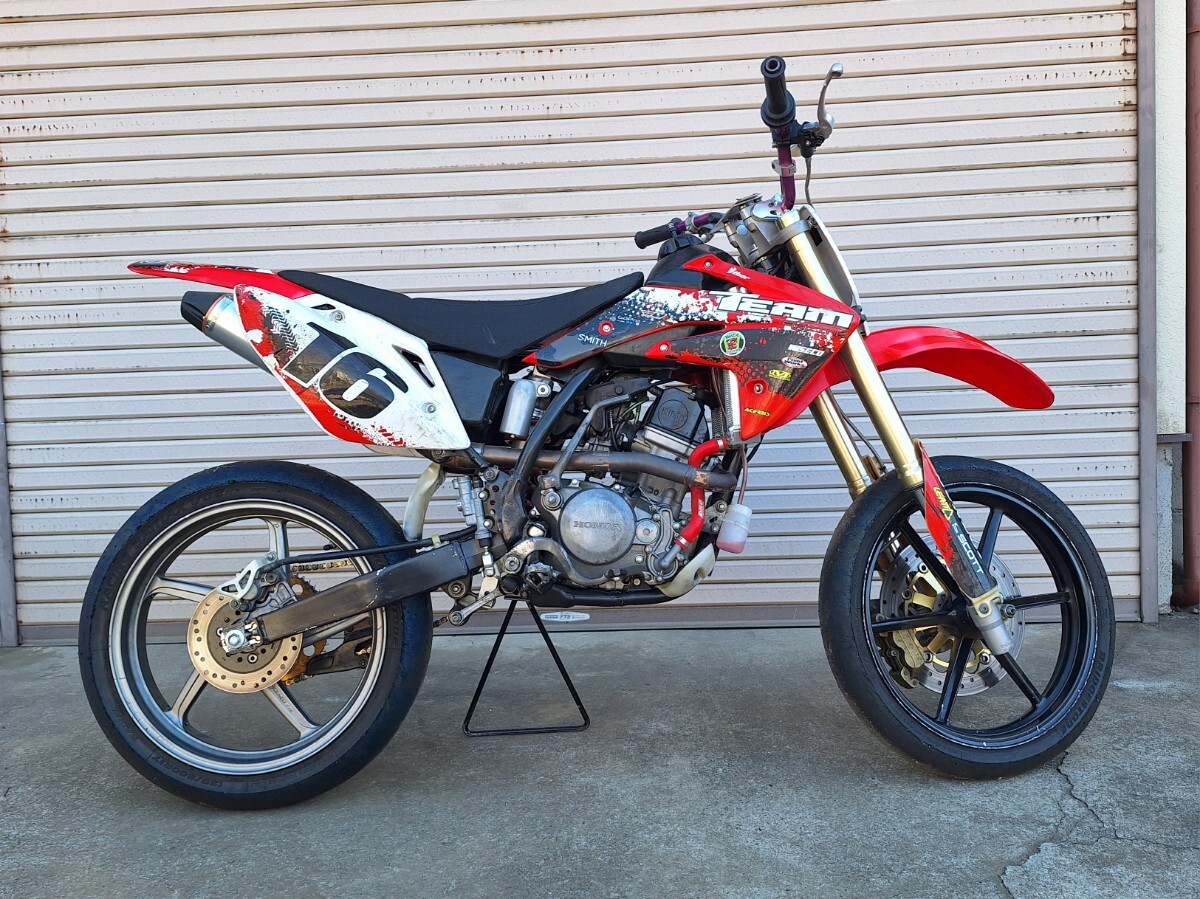 Yahoo!オークション - CRF150R 17インチモタード仕様 S85 低走行 ホン...