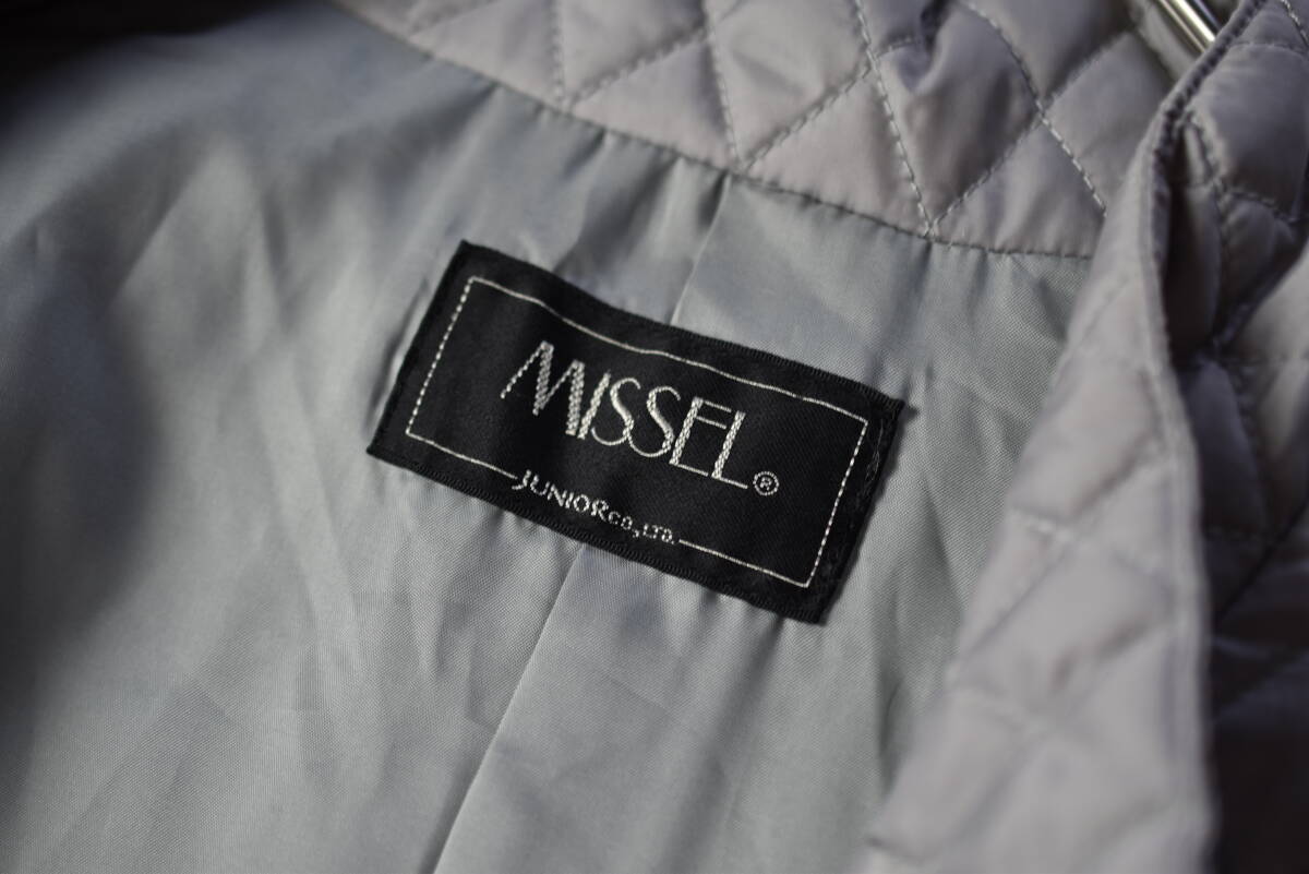 Yahoo!オークション - ミゼール MISSEL ウールニット切り替えキルティ...