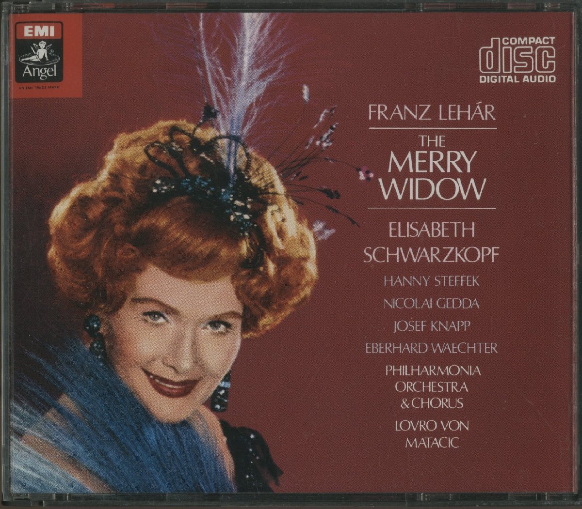 CD / 2CD / エリーザベト シュヴァルツコップ / レハール: メリー ウィドウ / 国内盤 EMI CC30-3326~27 5A29T(オペラ)｜売買されたオークション情報 ...