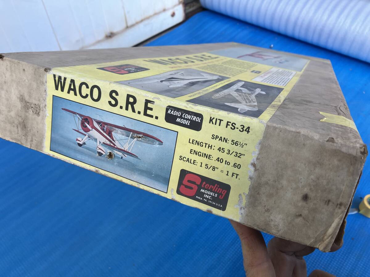 Yahoo!オークション - 超希少 WACO S.R.E バルサキット ラジコン飛行機...