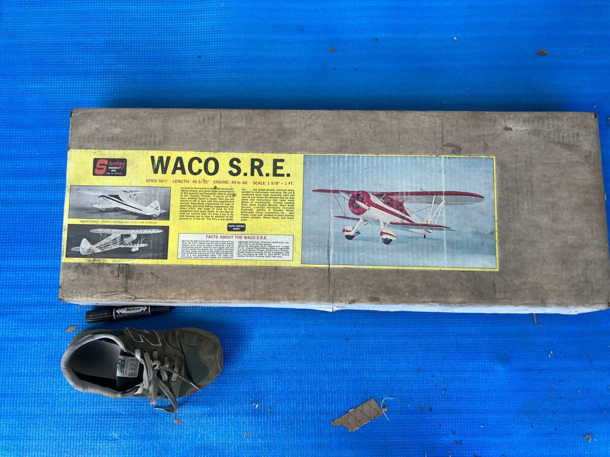 Yahoo!オークション - 超希少 WACO S.R.E バルサキット ラジコン飛行機...