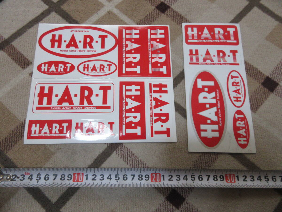 Yahoo!オークション - Vtg Honda HART ステッカー