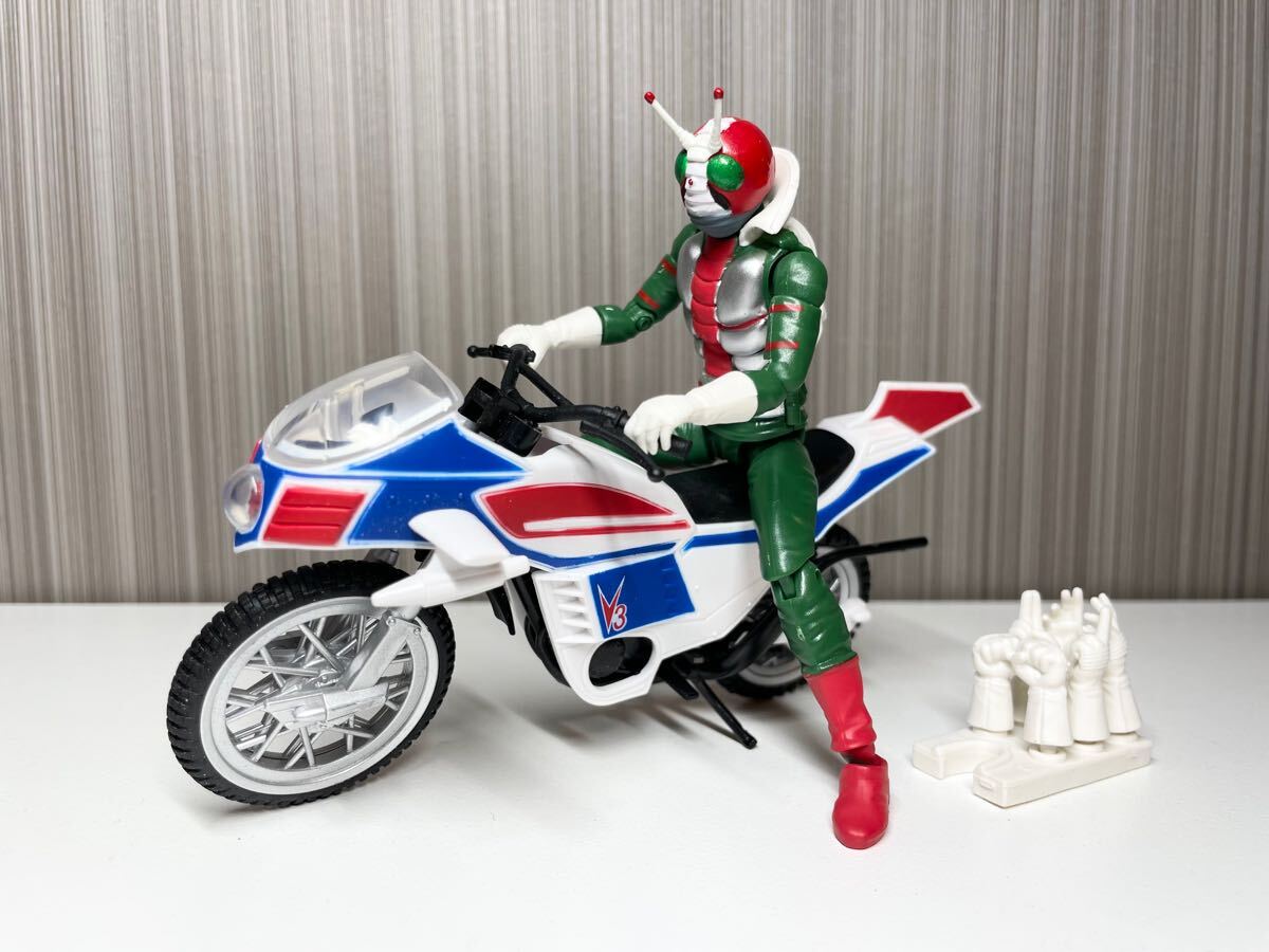 SHODO 掌動 X 仮面ライダーV3 & ハリケーン / 検 超動 仮面ライダー ポピー ポピニカ フィギュアーツ ソフビ フィギュア(仮面ライダーV3)｜売買されたオークション情報 ...